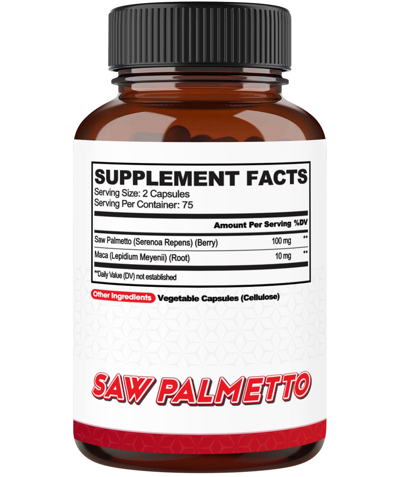saw palmetto with maca for vitality