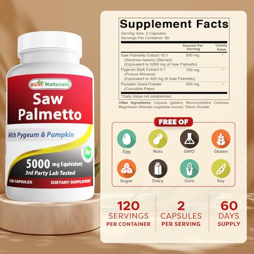 saw palmetto with pygeum bark