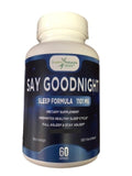 Say Goodnight melatonin capsules for sleep