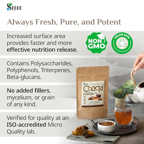 Sayan chaga powder for immunity