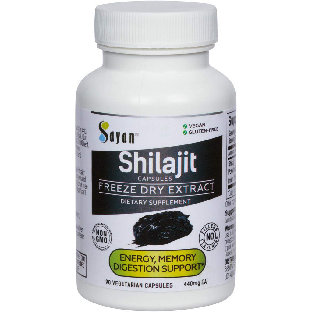 Sayan Shilajit 440 mg capsules