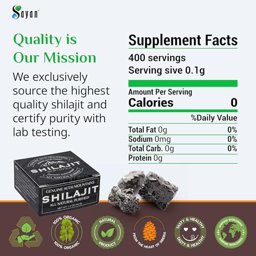 Sayan shilajit for daily vitality