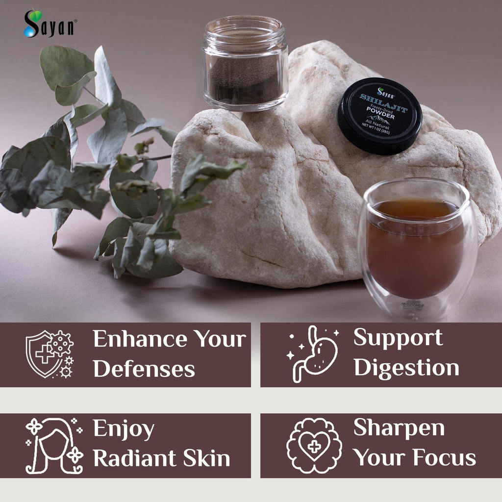 Sayan shilajit for overall health