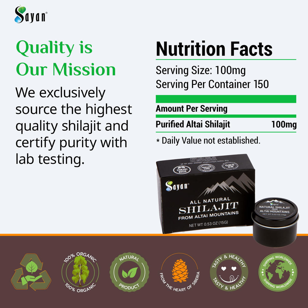 Sayan shilajit for vitality
