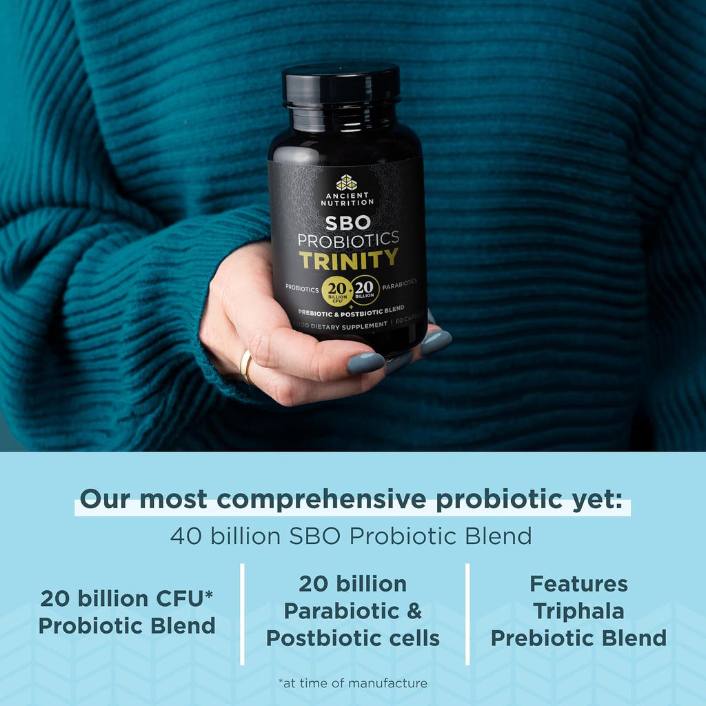 SBO probiotic capsules for digestive health
