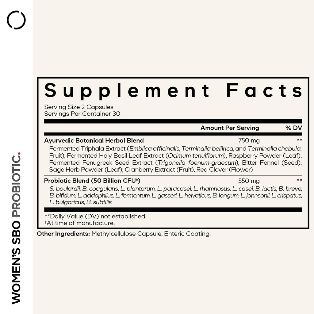 SBO probiotics for digestive support