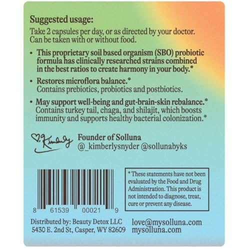 SBO Probiotics with Shilajit benefits