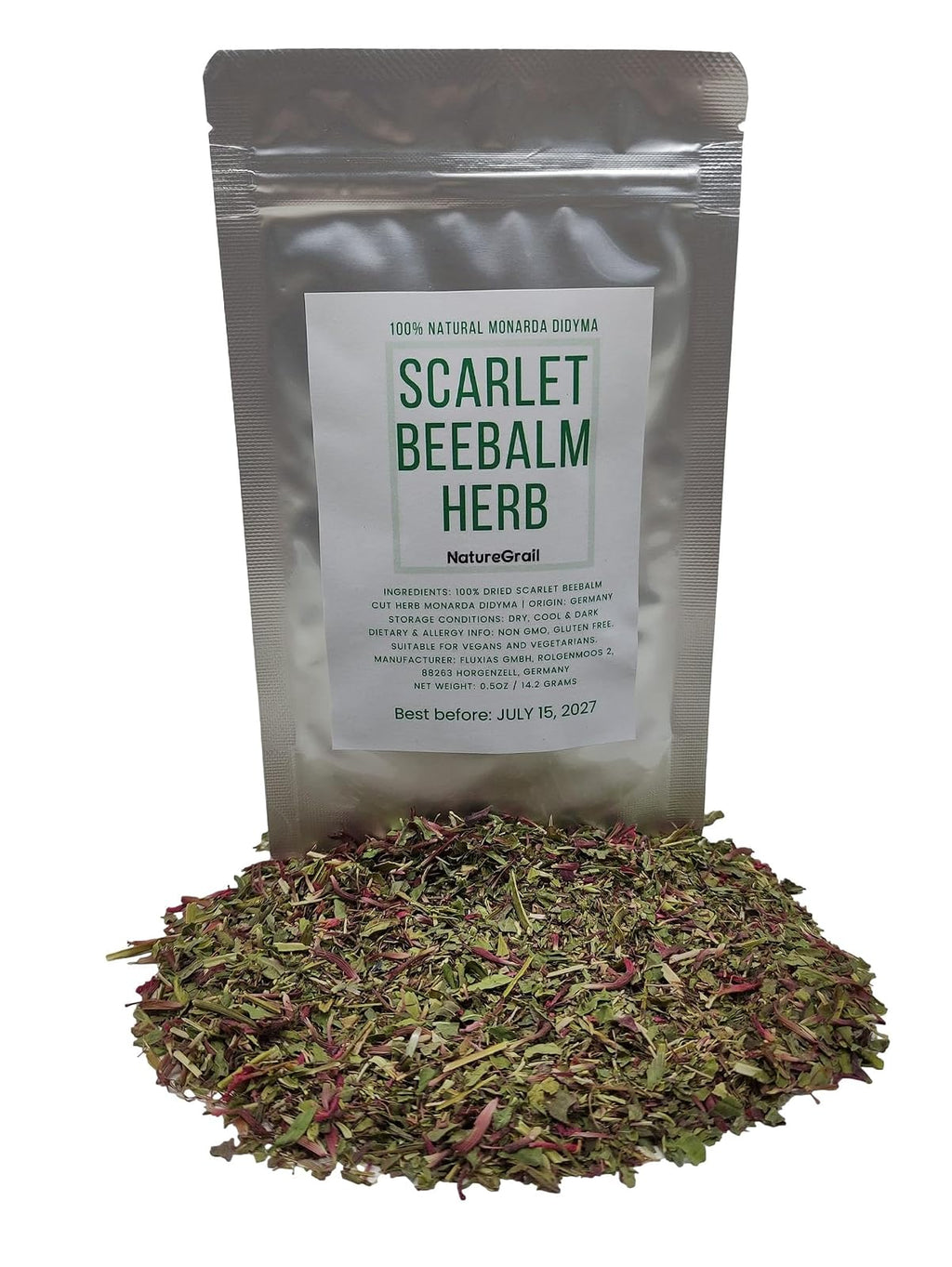 Scarlet Beebalm herbal tea blend