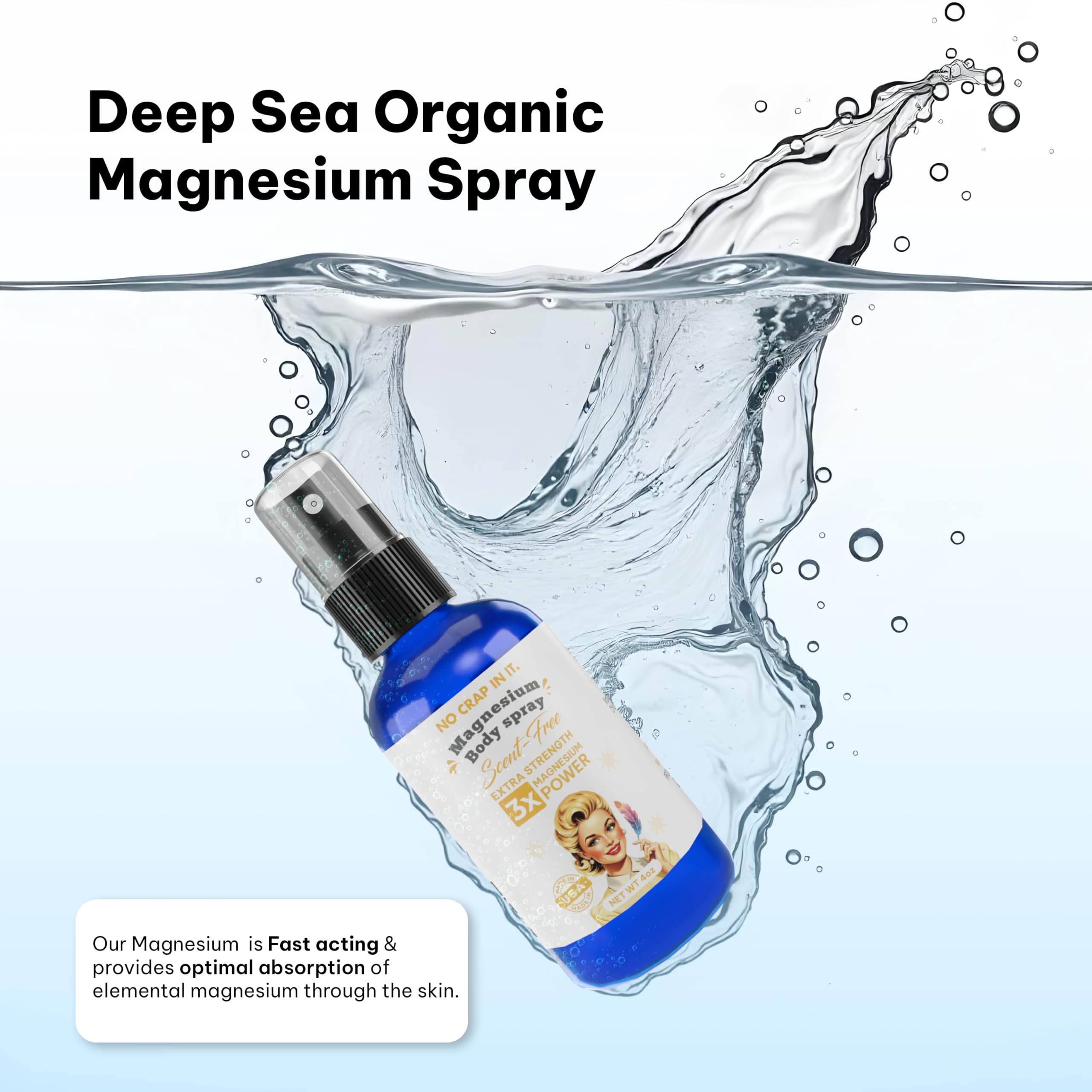 scent free magnesium spray