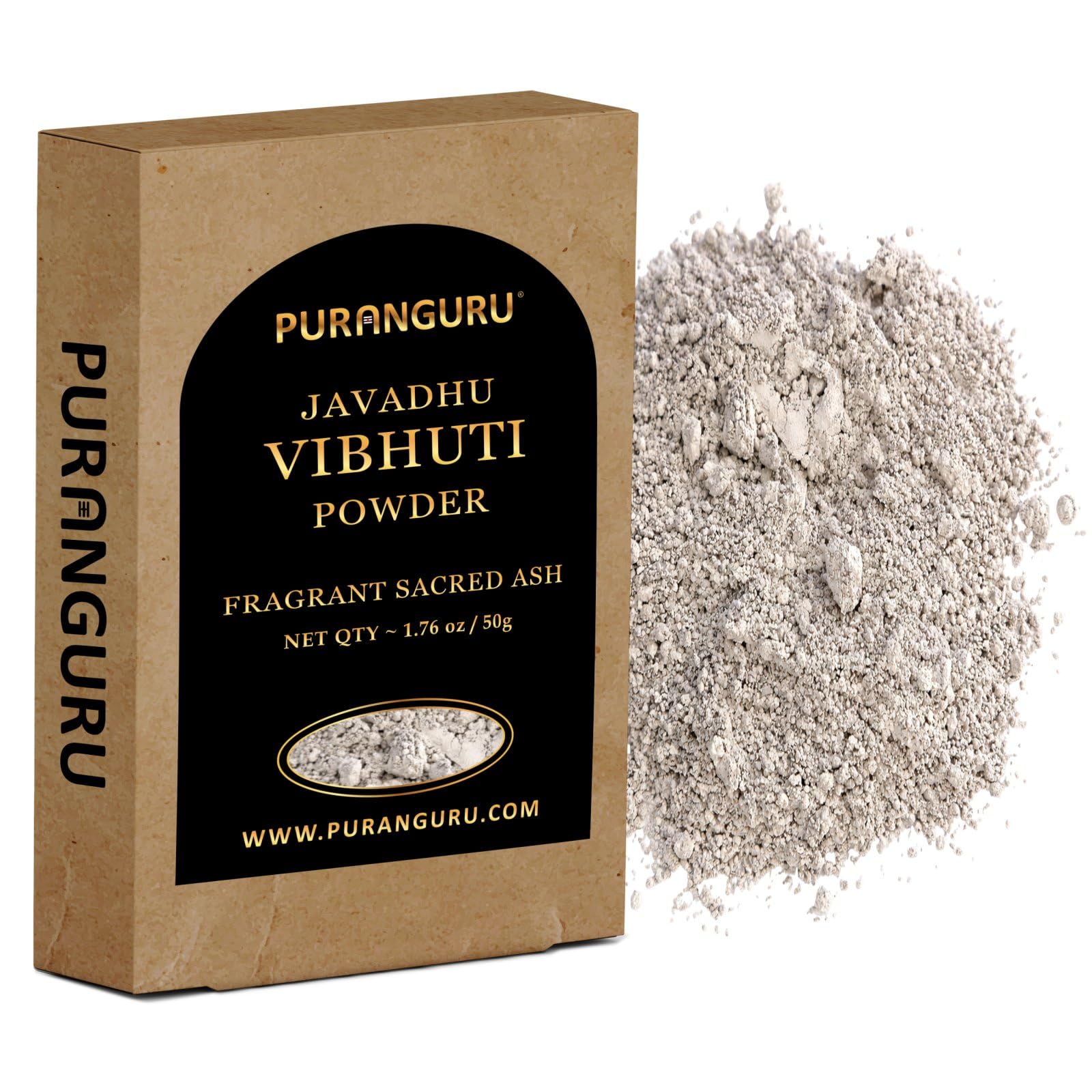 Scented sacred ash for Ayurveda