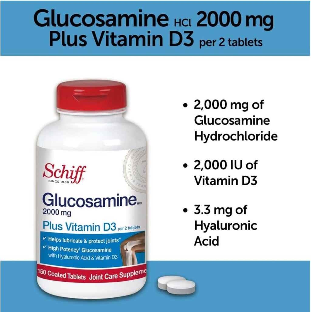 Schiff glucosamine chondroitin msm formula