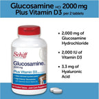 Schiff glucosamine chondroitin msm formula
