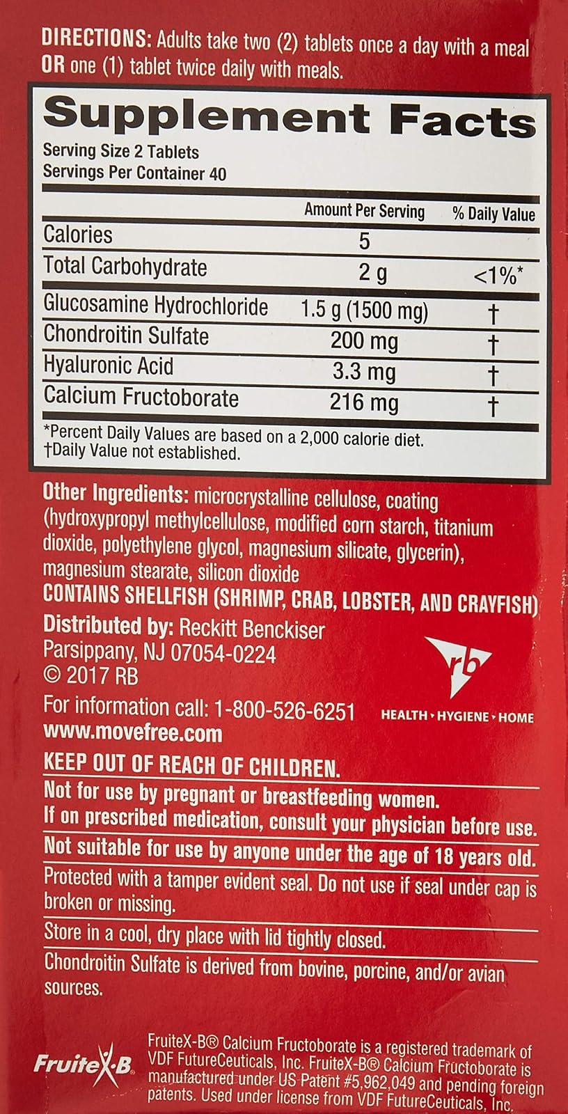 Schiff glucosamine for active lifestyles