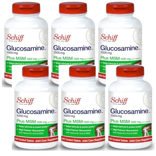 Schiff glucosamine joint support tablets