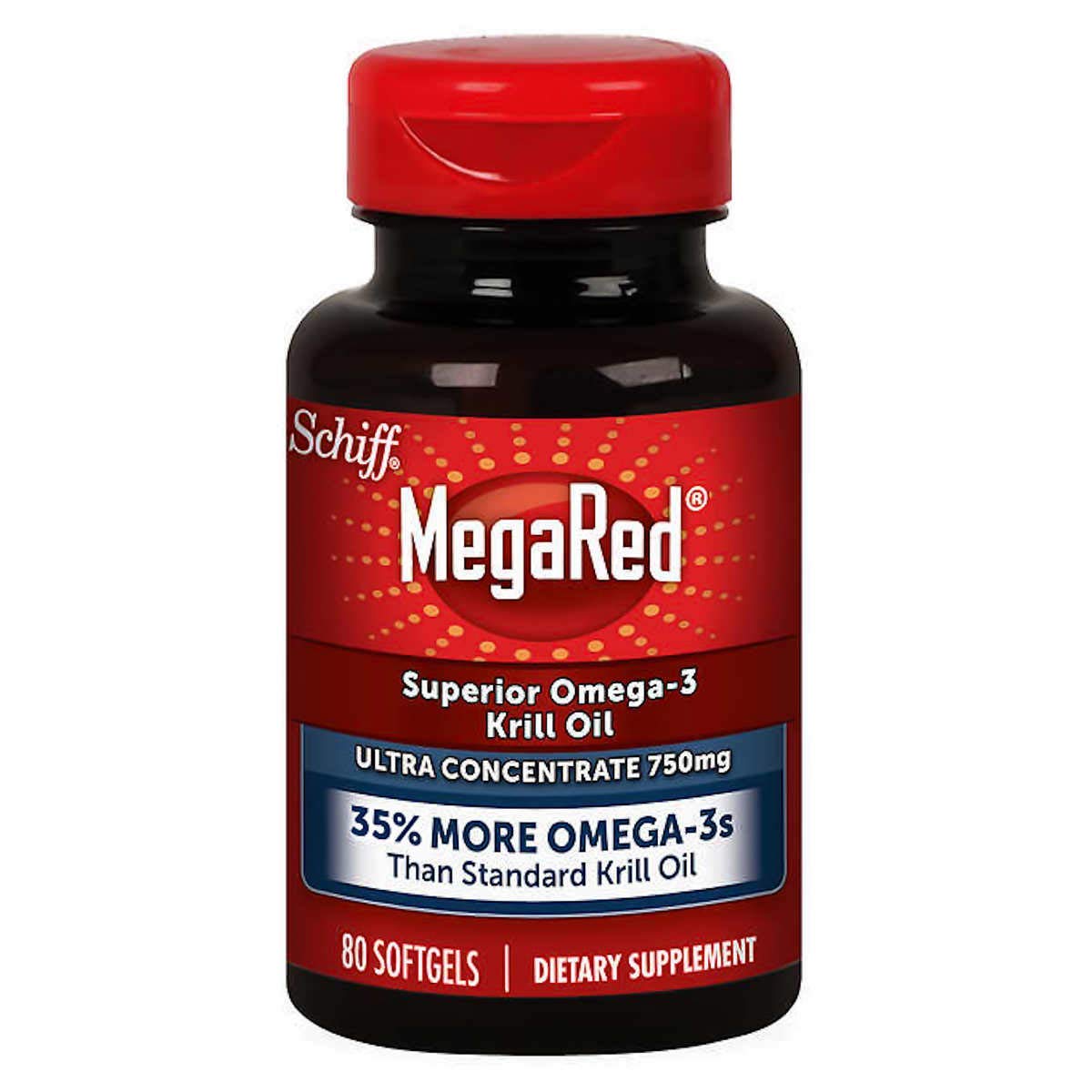 Schiff krill oil softgels for heart health