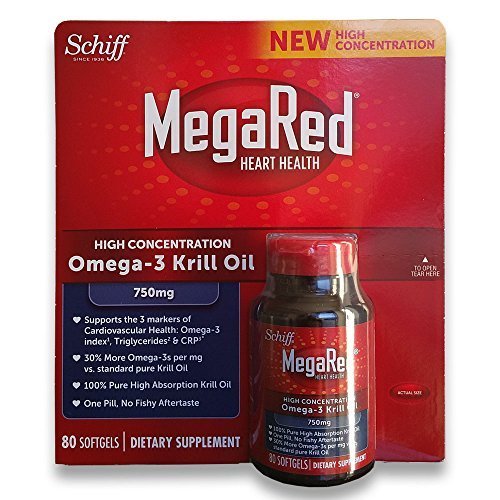 Schiff Mega Red krill oil softgels