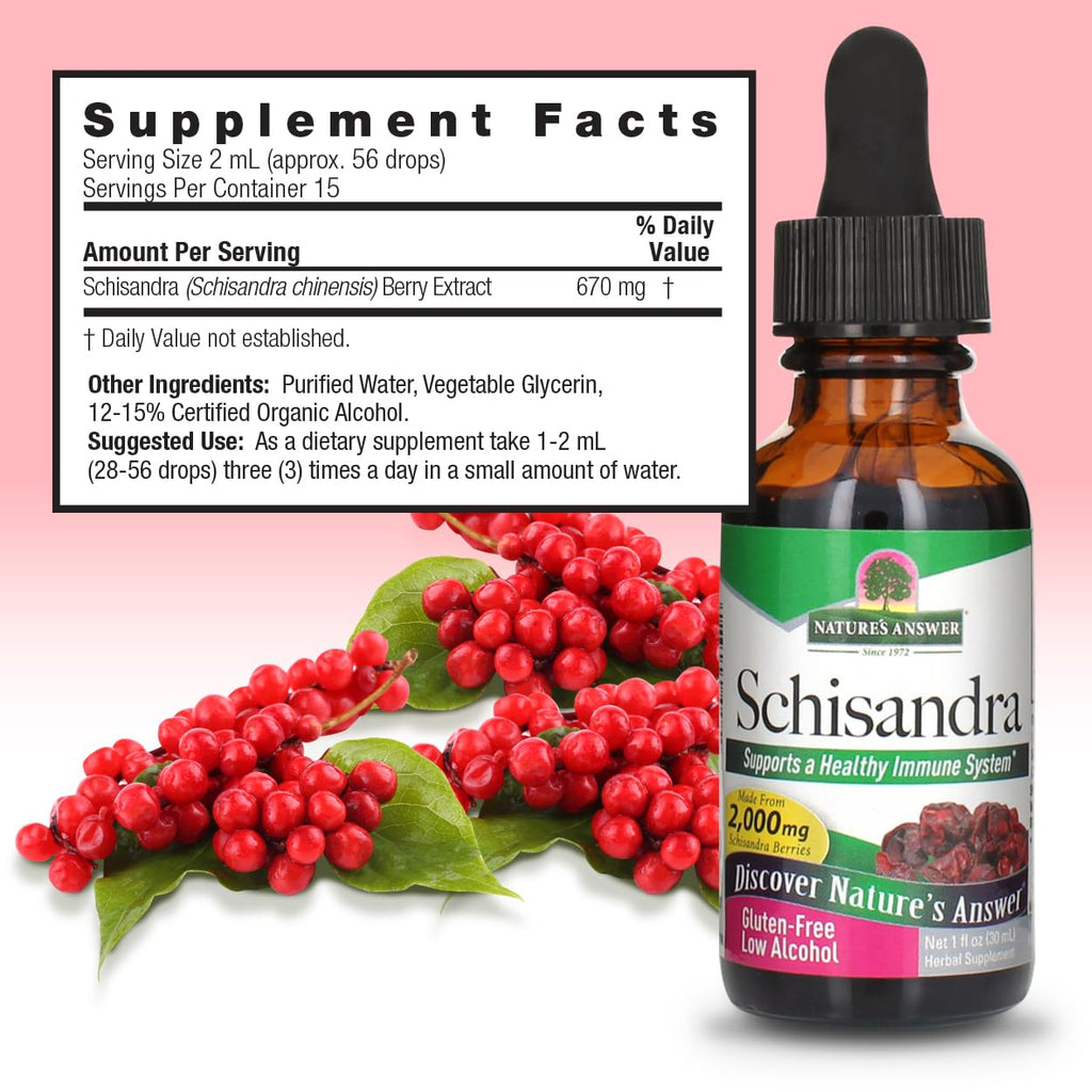 Schisandra berry immune support