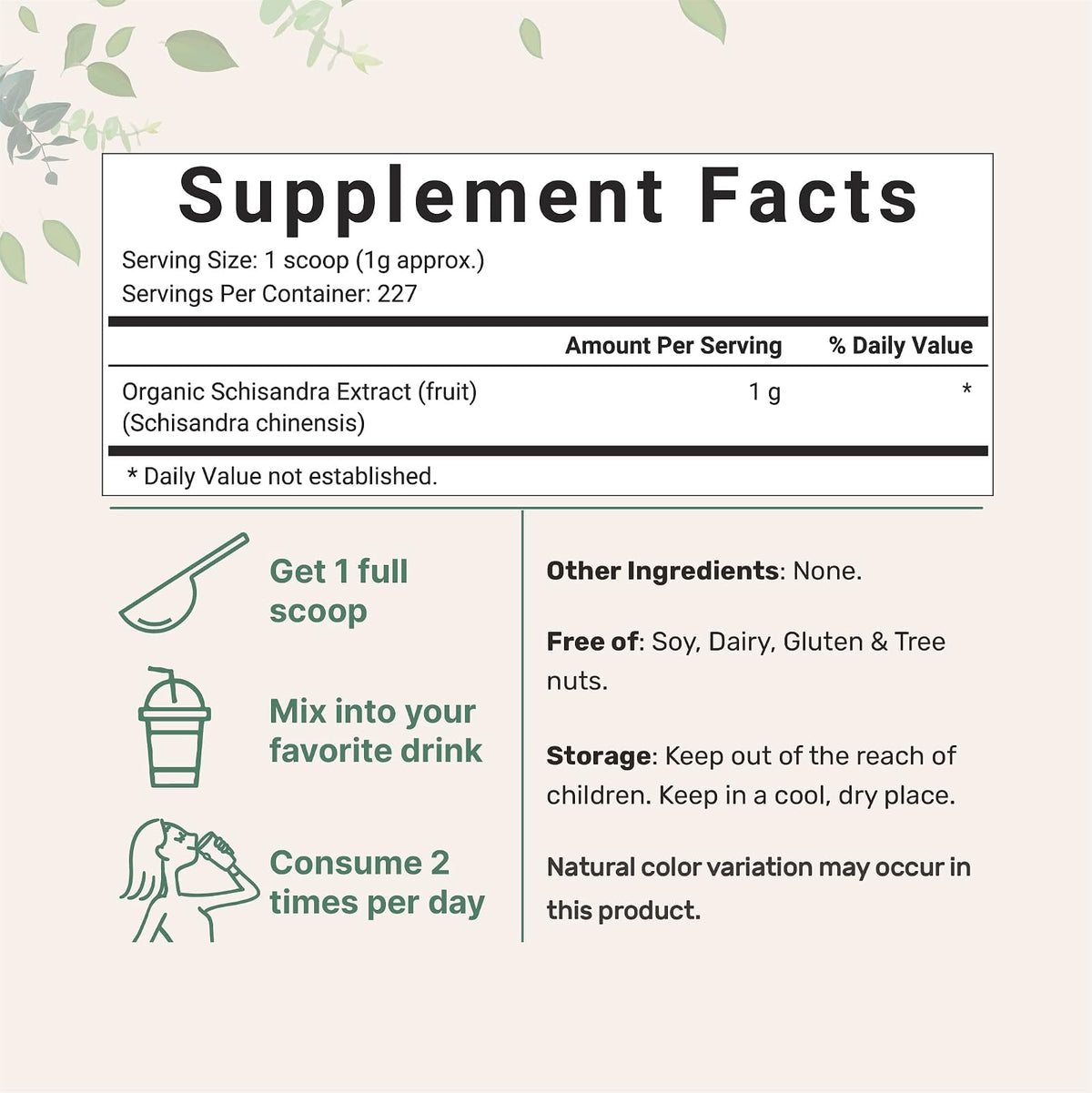 schisandra extract for natural cleansing