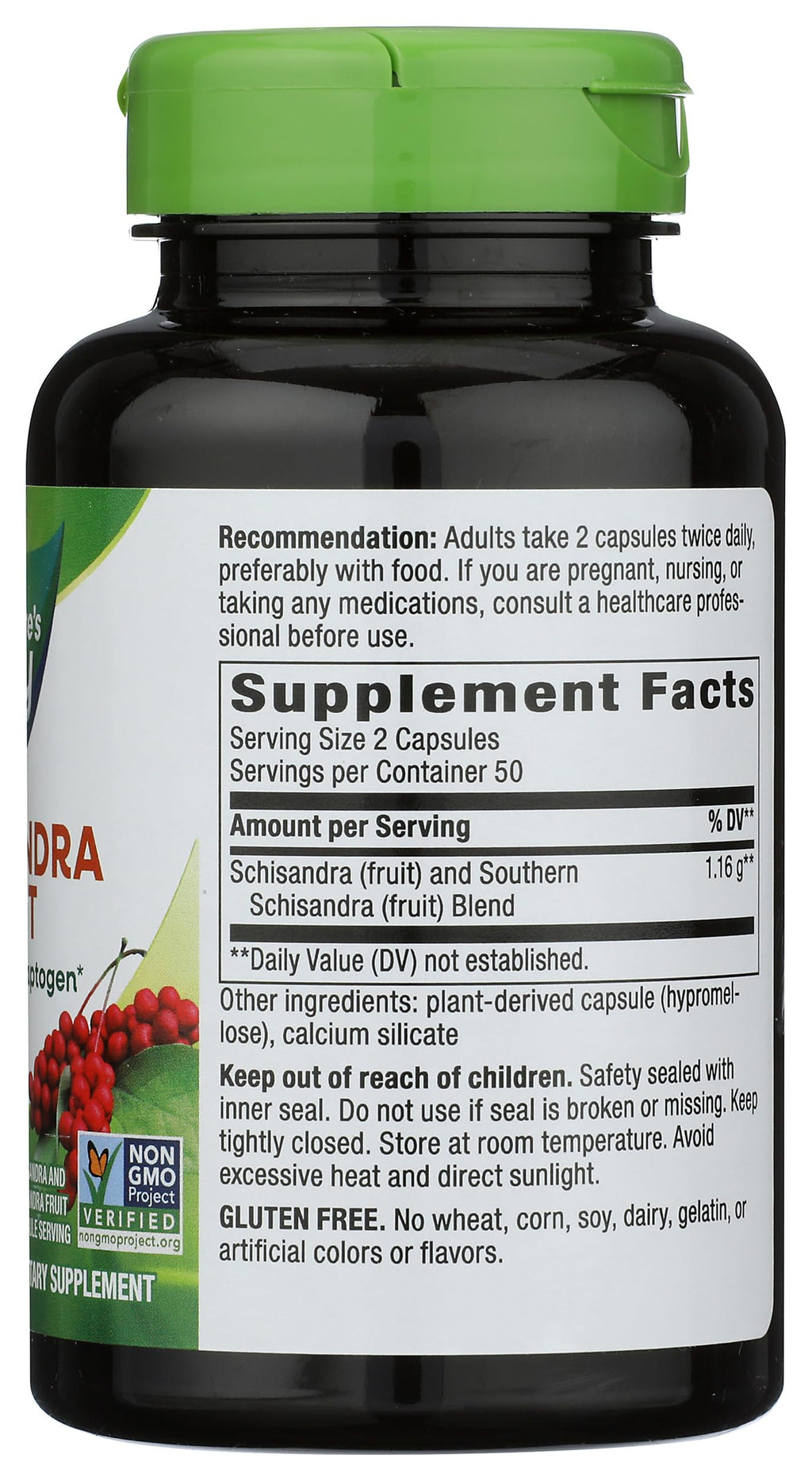 Schisandra fruit for stress relief