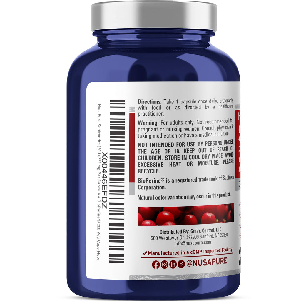 Schizandra berries for stress relief