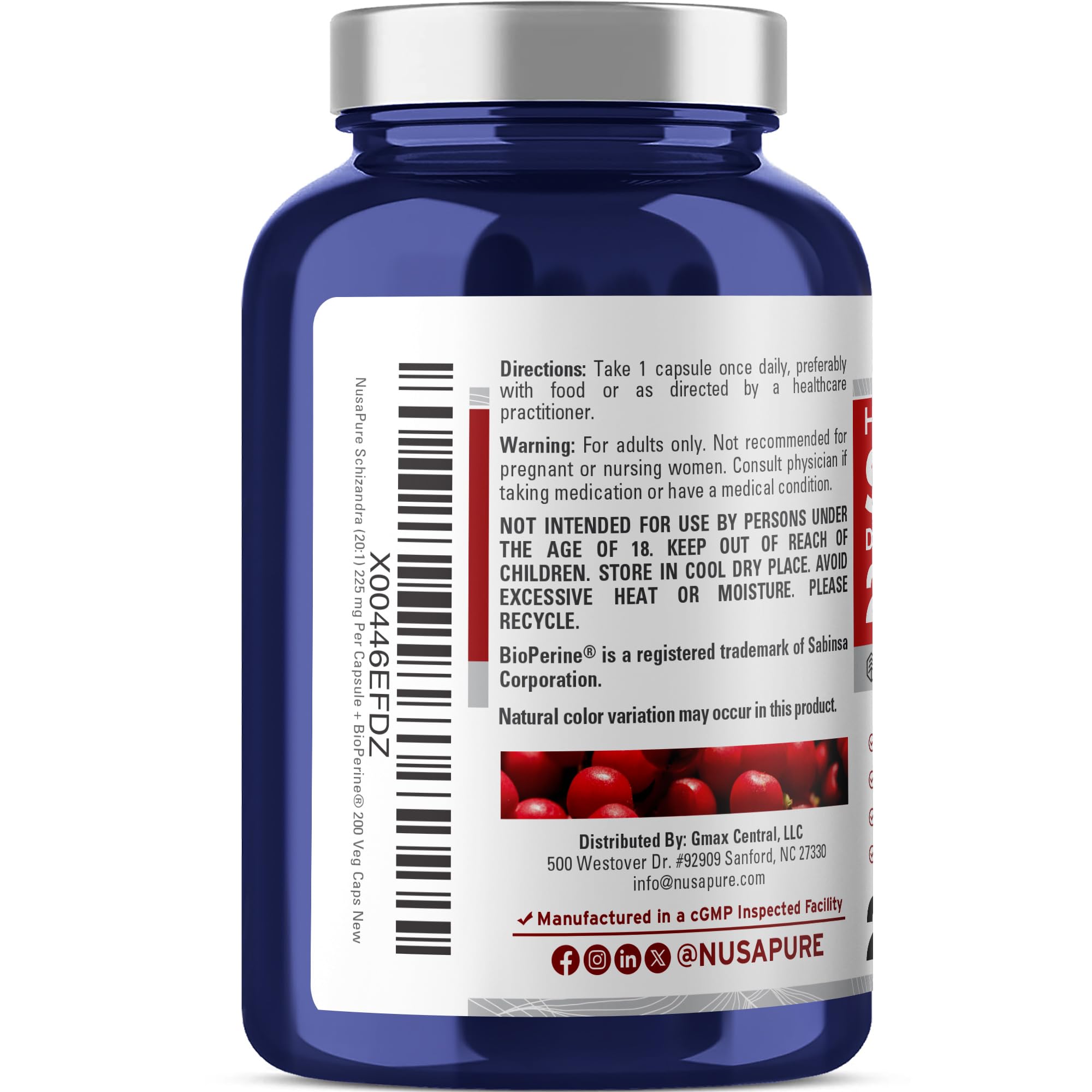 Schizandra berries for stress relief