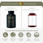 Schizandu charcoal for digestive wellness