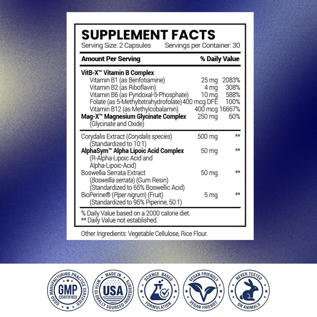 Sciatica relief in easy-to-take capsules