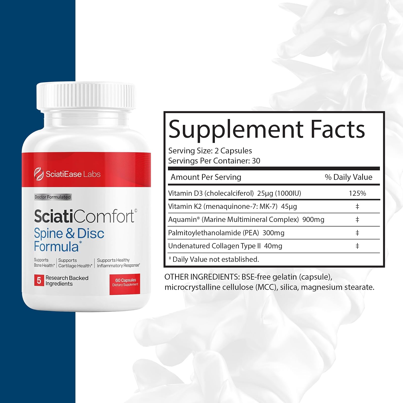 SciatiEase multivitamin for seniors