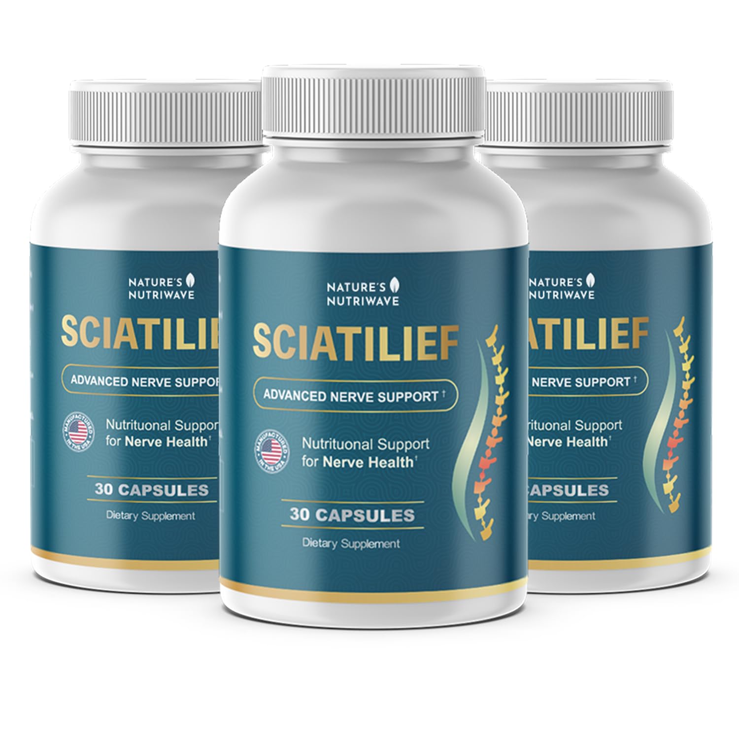 Sciatilief magnesium capsules for pain relief