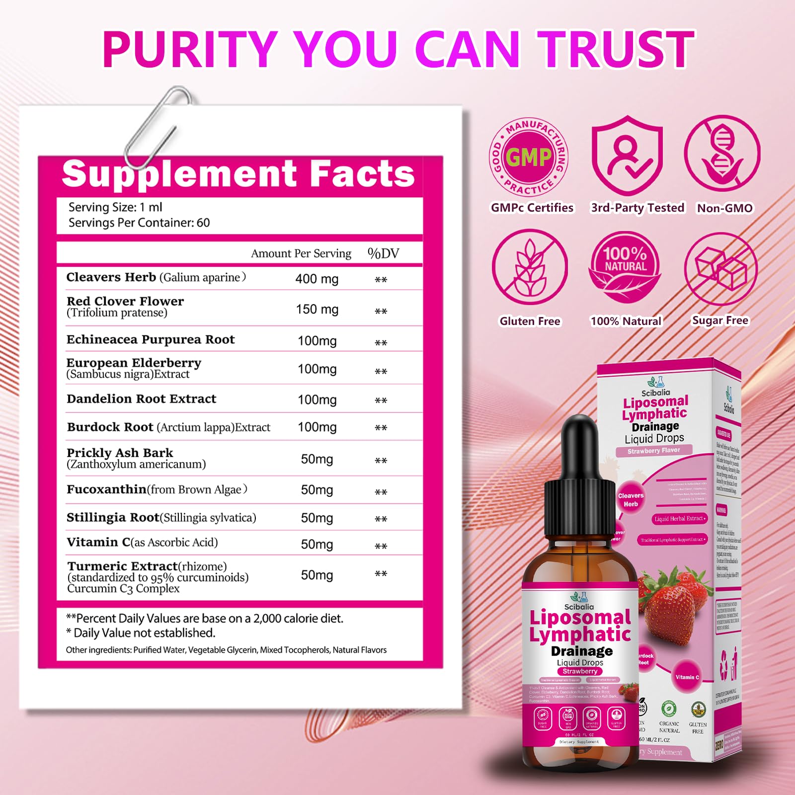 Scibalia lymphatic support multivitamins