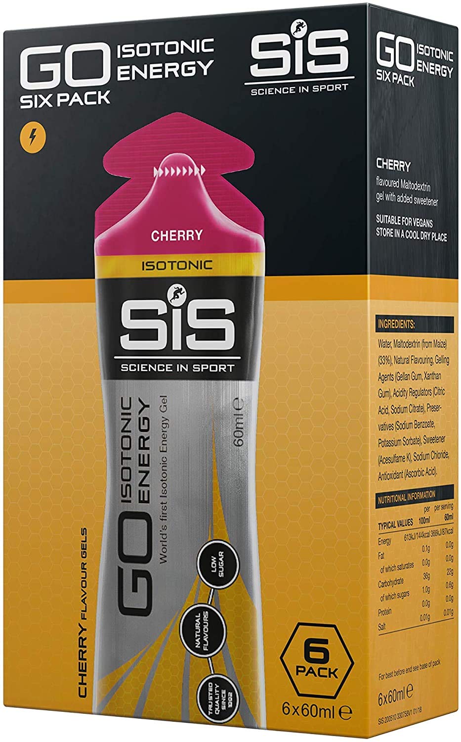 Science in Sport cherry energy gel