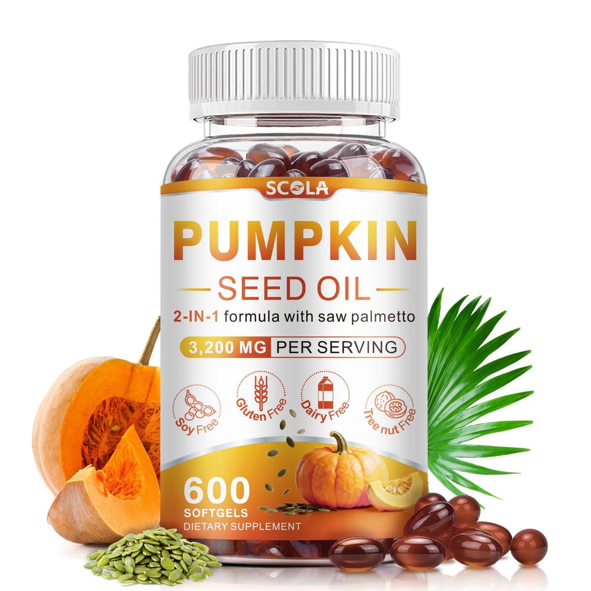 SCOLA pumpkin seed oil benefits