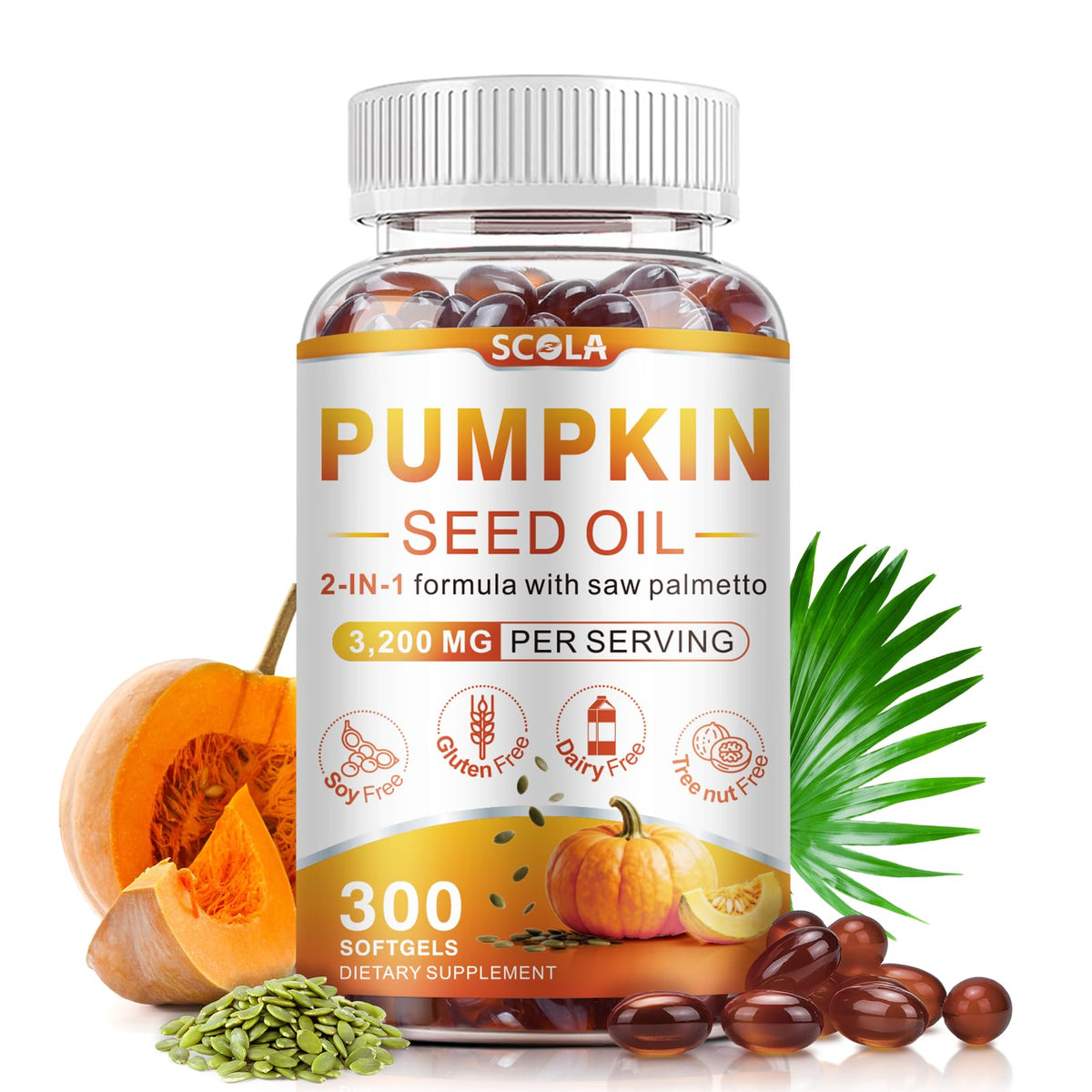 SCOLA pumpkin seed oil benefits