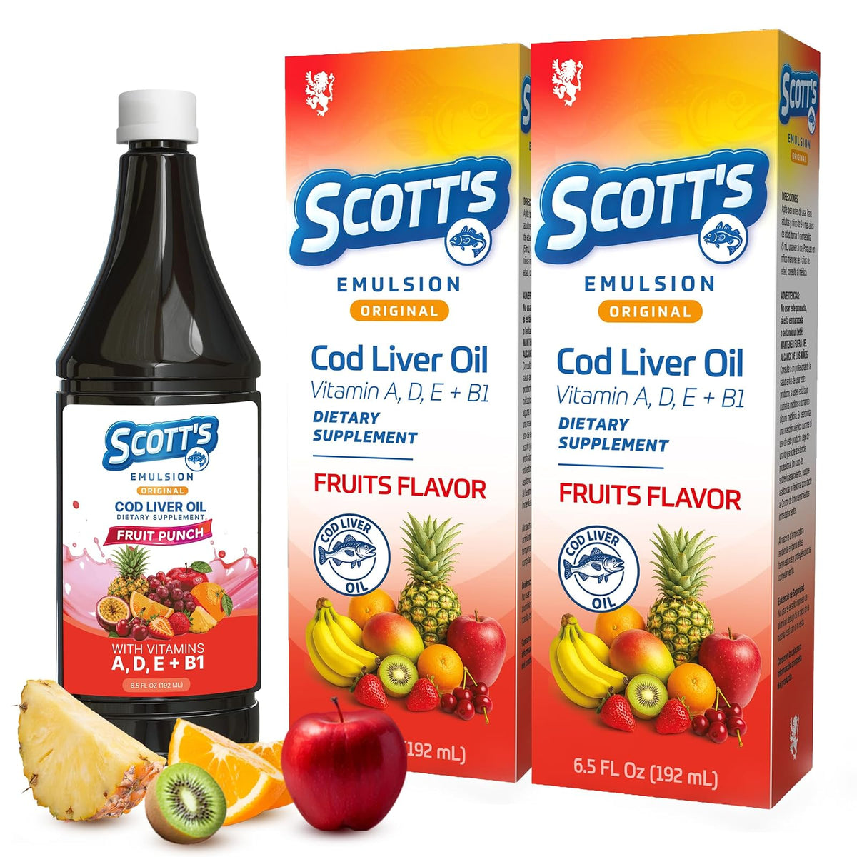 Scott's Emulsion cod liver oil benefits