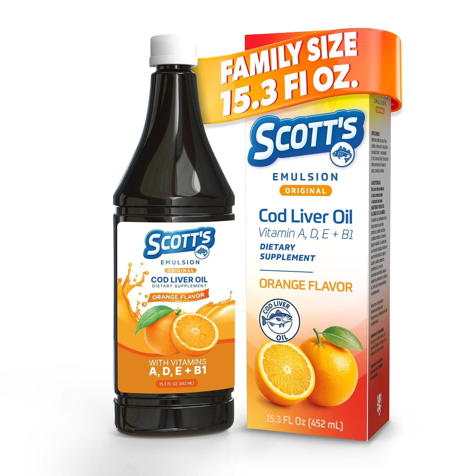 Scott's Emulsion cod liver oil benefits