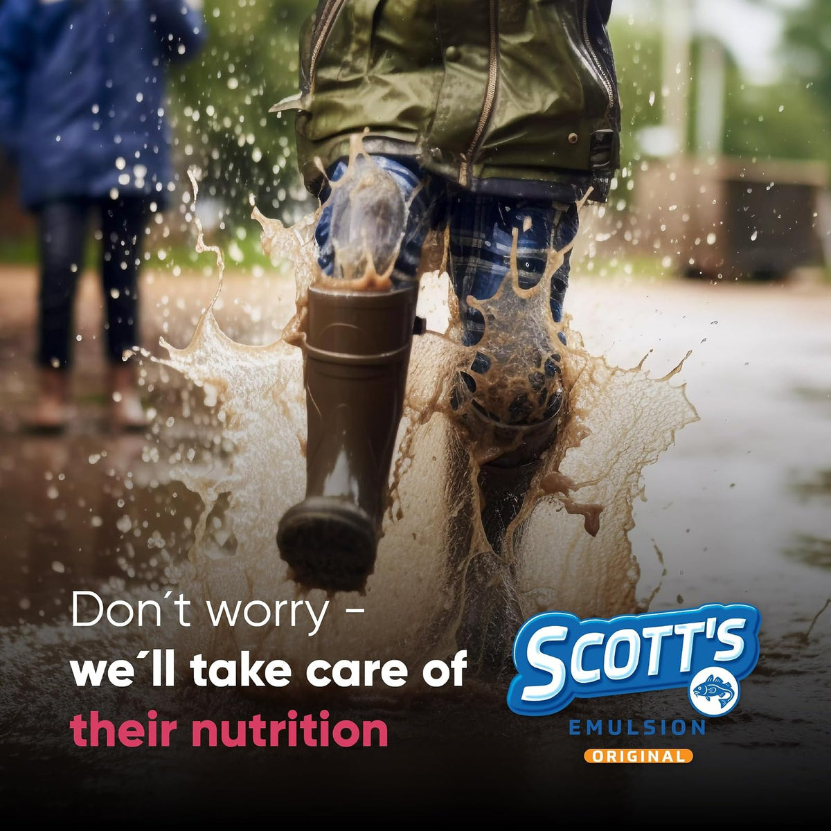SCOTT'S EMULSION liquid vitamins for growth