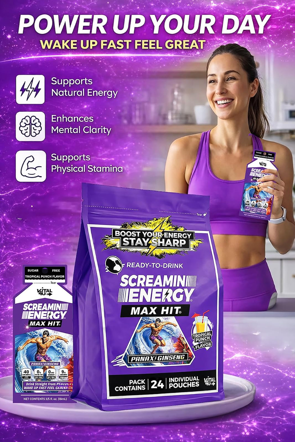 Screamin Energy Max Hit shots