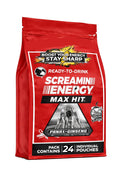 Screamin Energy mocha coffee pouches