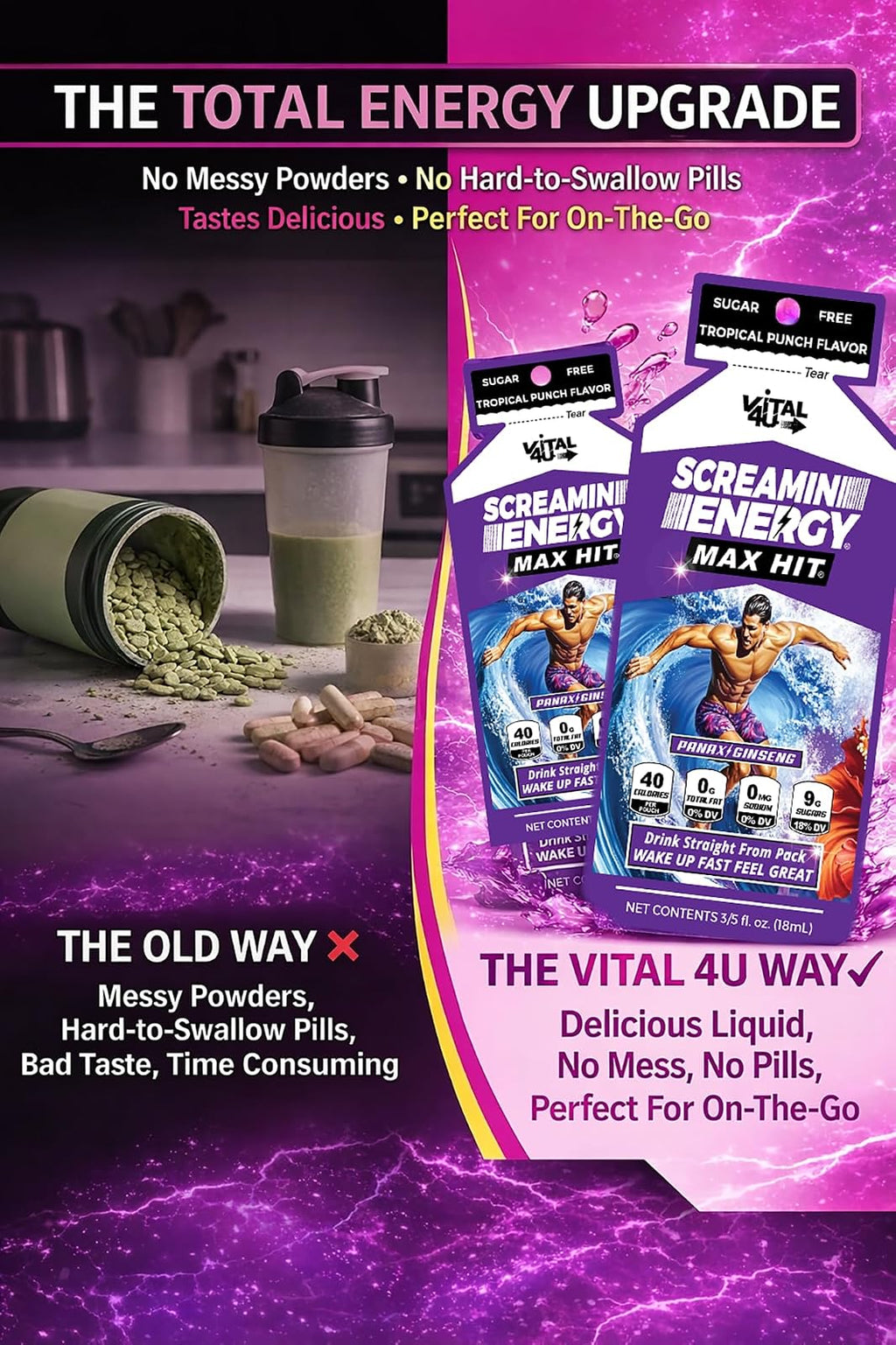 Screamin Energy quick energy solution