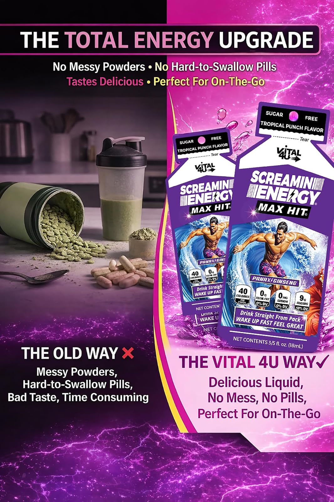 Screamin Energy quick energy solution