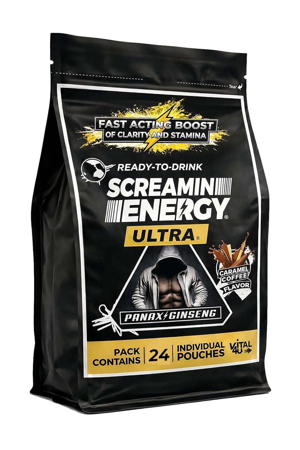 Screamin Energy Ultra Energy Shot benefits