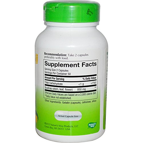 Scullcap herb for stress relief