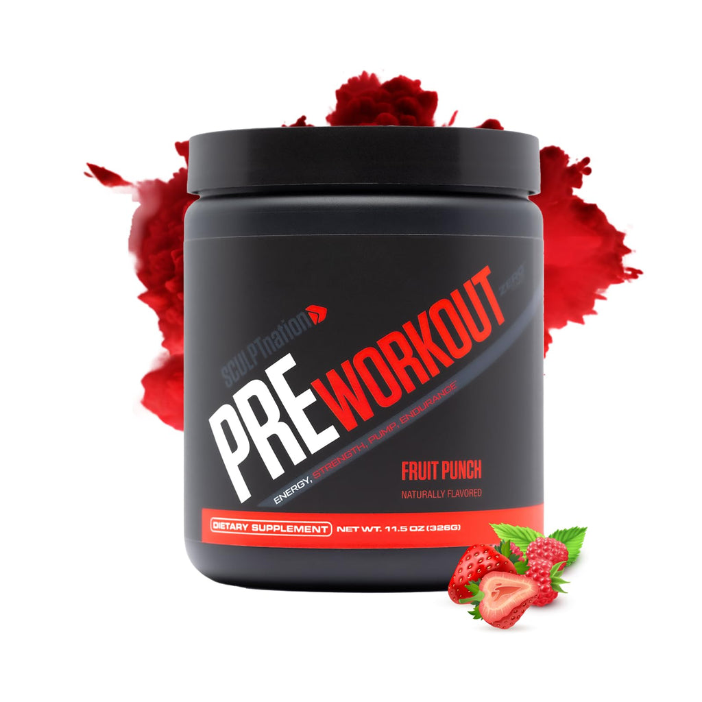 Sculpt Nation pre-workout fruit punch