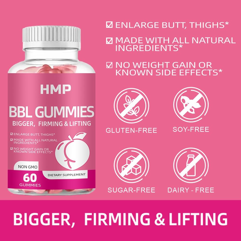 Sculpt your butt with BBL gummies