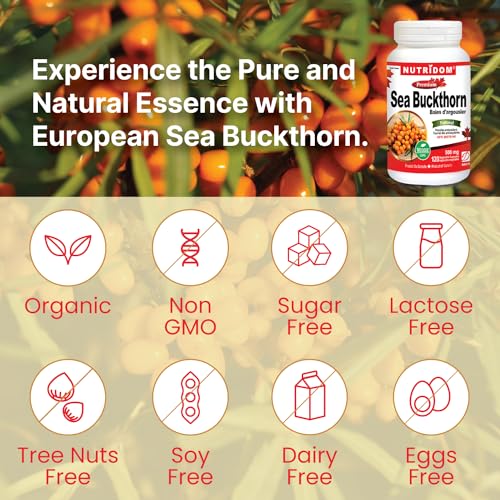 Sea Buckthorn capsules for energy boost