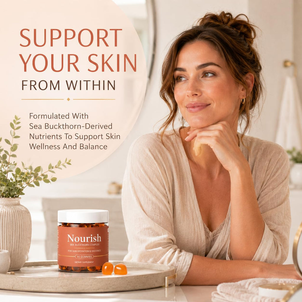 Sea buckthorn gummies for daily nutrition