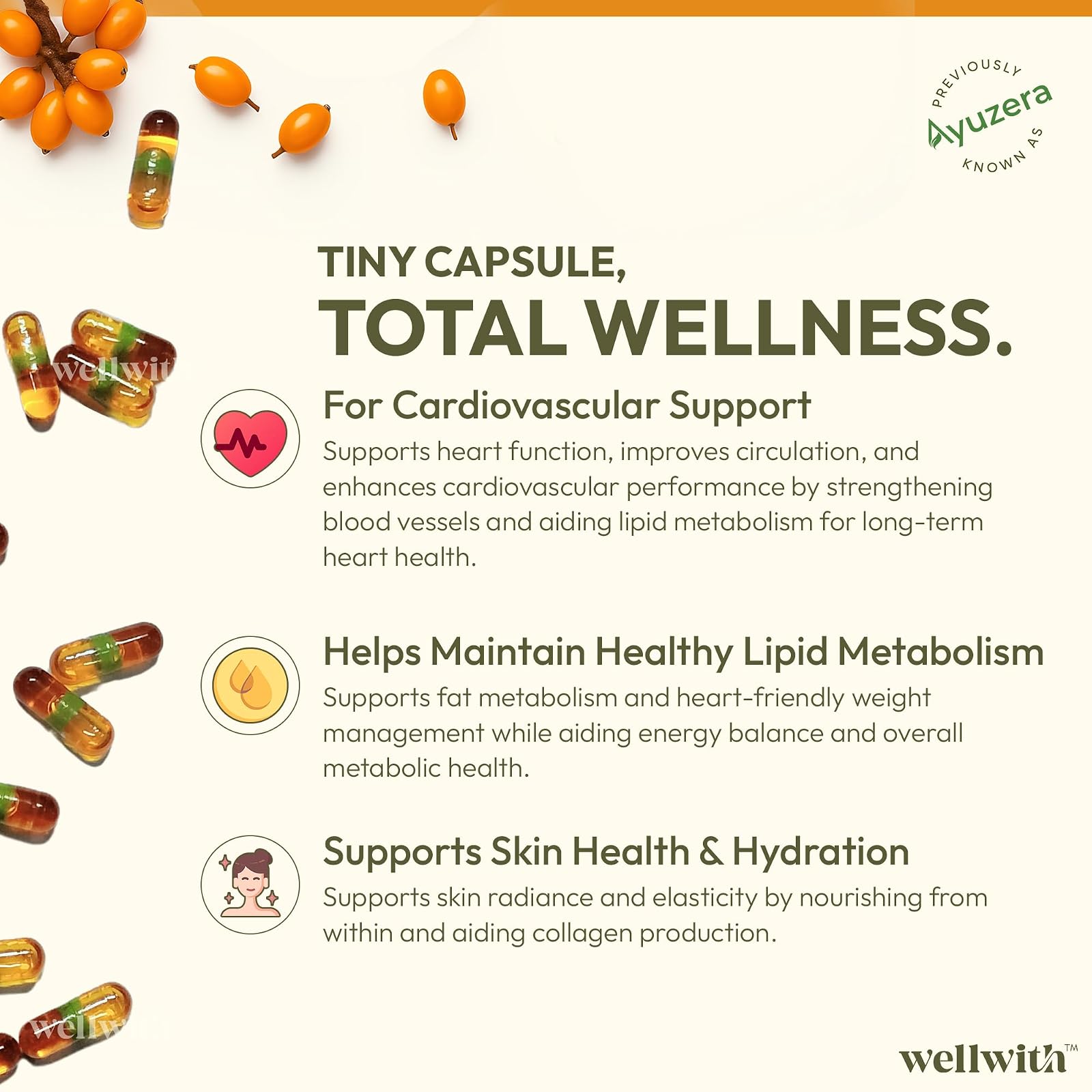 Sea Buckthorn oil for immune support