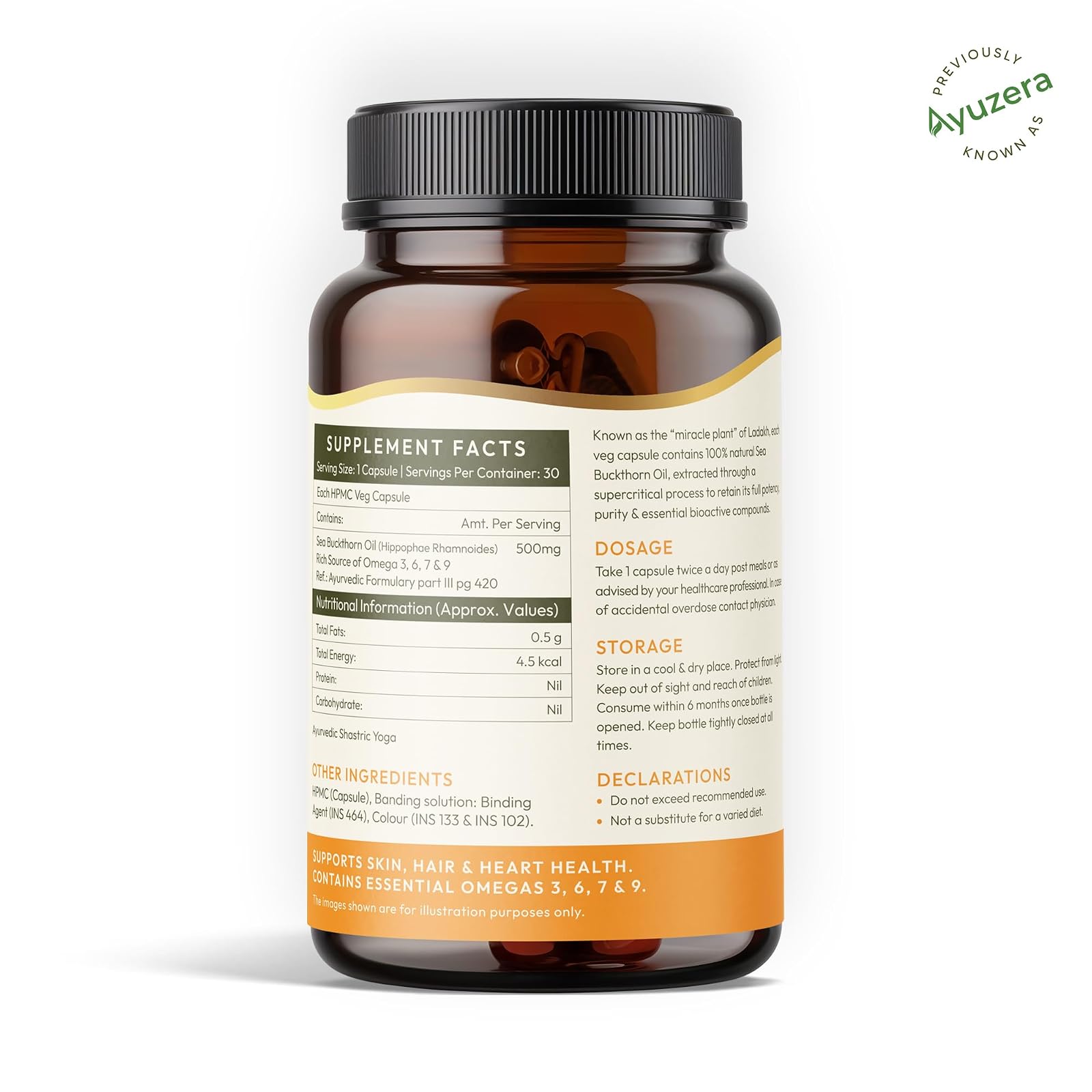 Sea Buckthorn oil for overall wellness