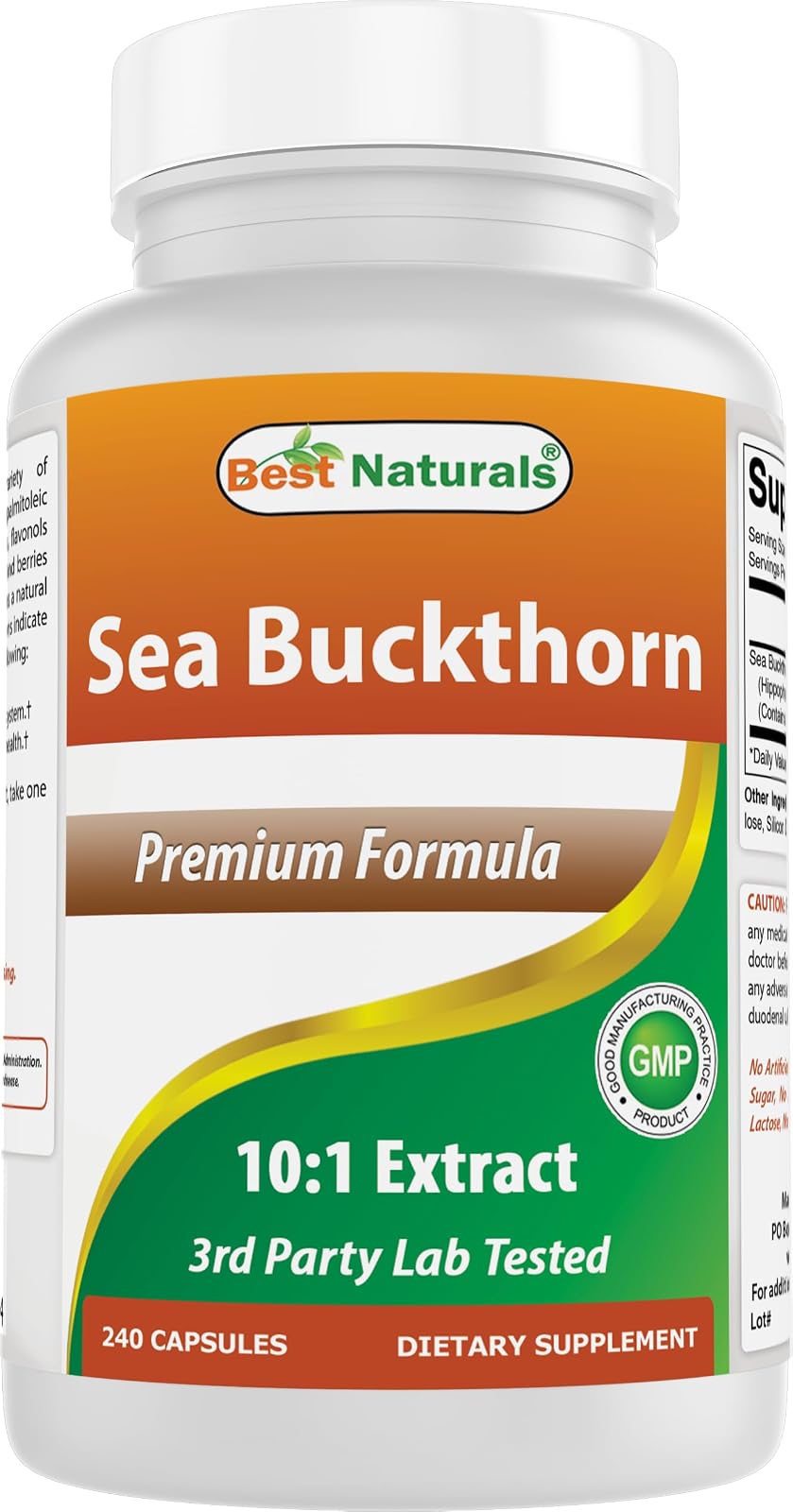 Sea buckthorn oil powder capsules
