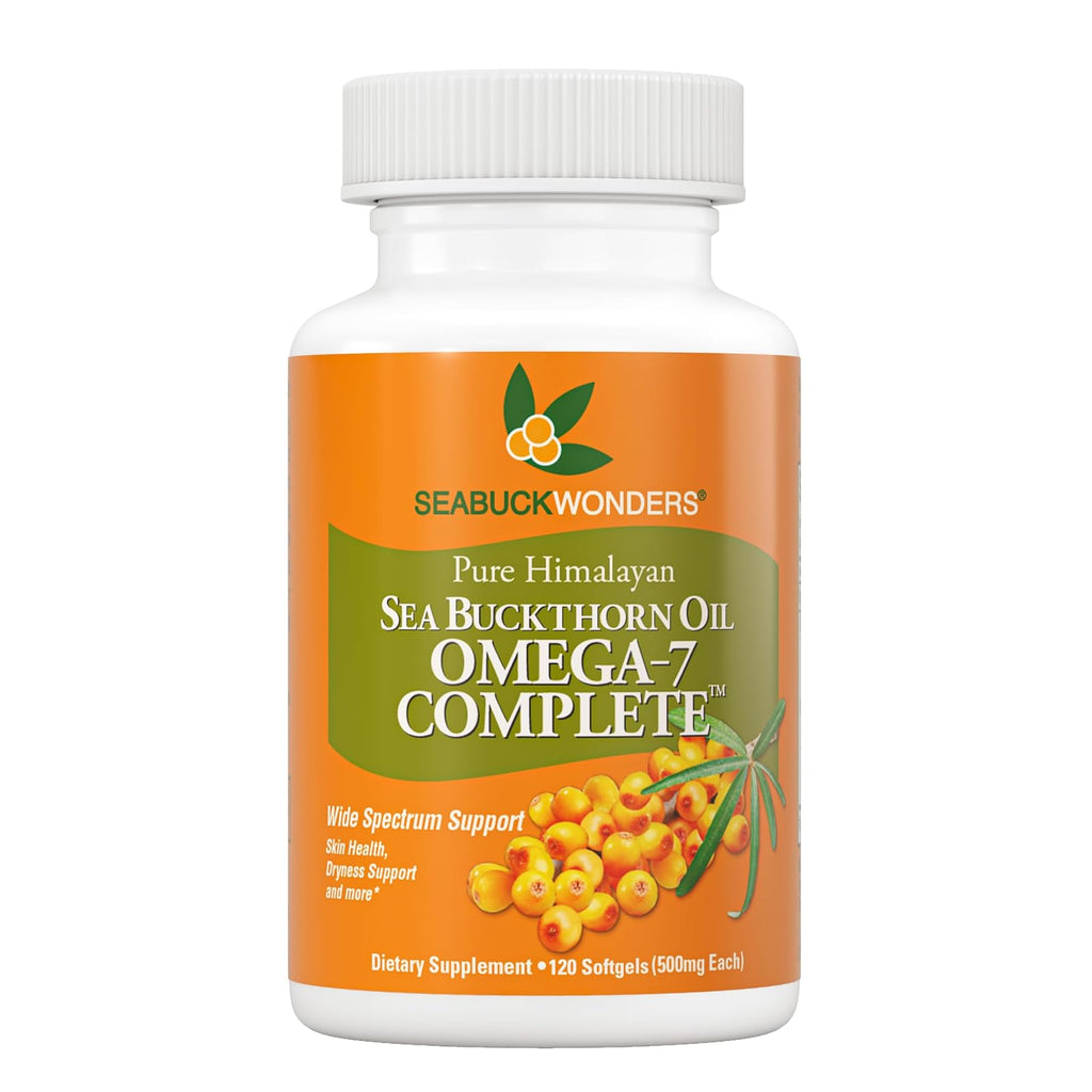 Sea Buckthorn Oil softgels for wellness